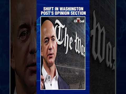 Jeff Bezos Reveals New Direction for Washington Post’s Opinion Pages | #bezos #shorts