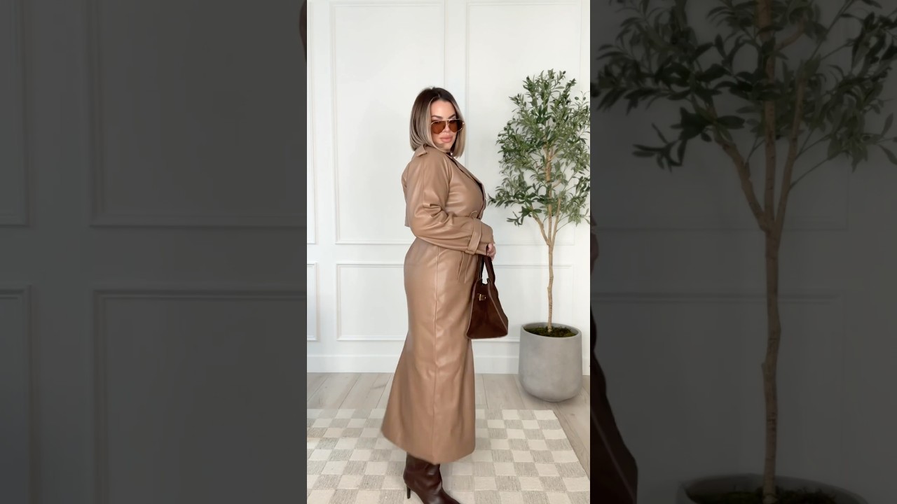 How to style JLUX coat #ootd #liketkit #outfitideas #midsizestyle #fashion #midsizefashion