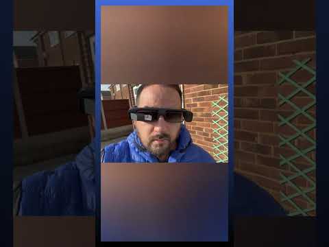Futuristic Smart AR Dual Camera Glasses by Superhexa (AMAZING)