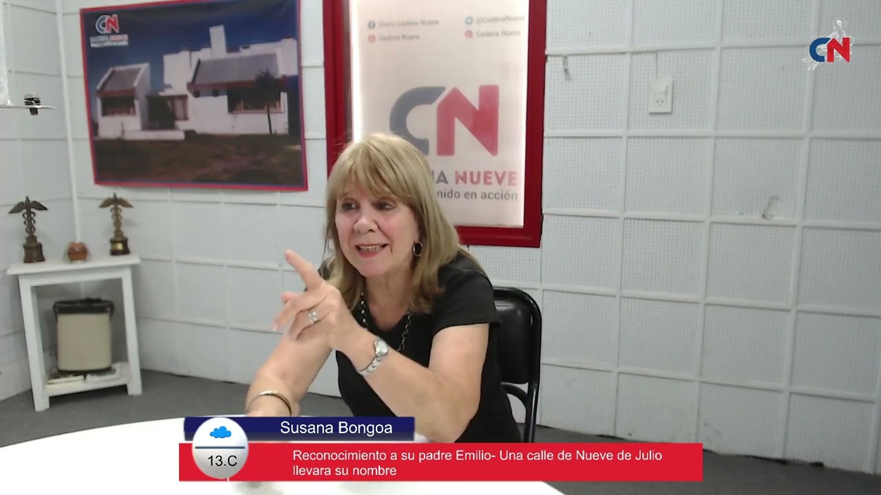 Una calle de Nueve de Julio se llamará Emilio Bengoa y su hija resalta su contribución a la ...