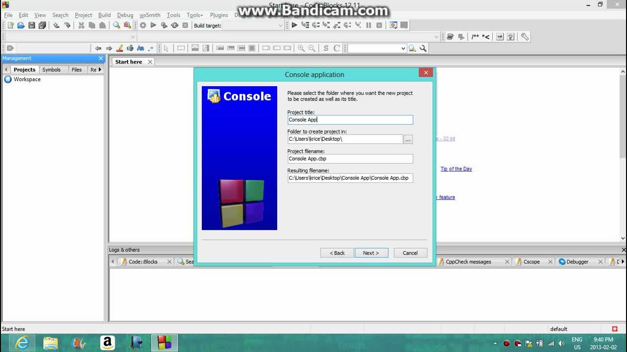 C++ Tutorial #2: Making a Console Application