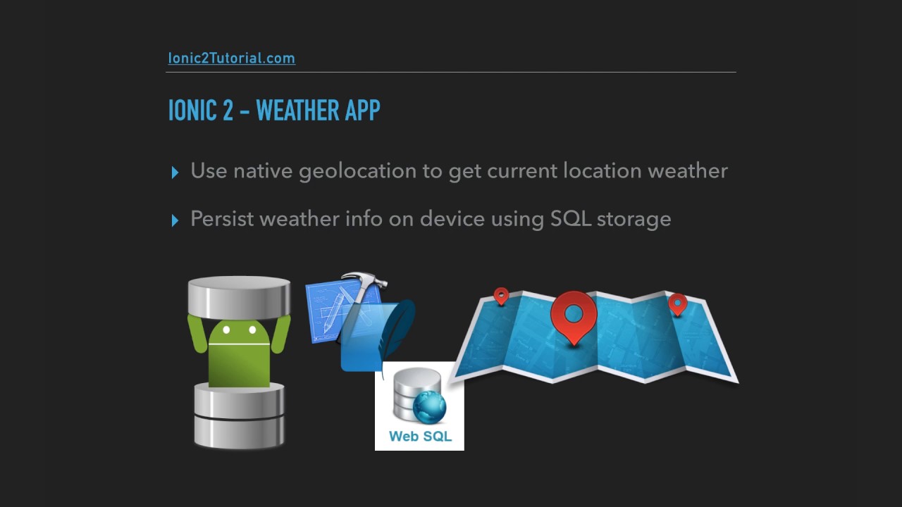 Ionic 2 - Weather App - 1