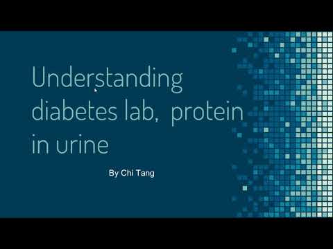 Understanding diabetes lab--- protein in urine (microalbuminuria, albumin)