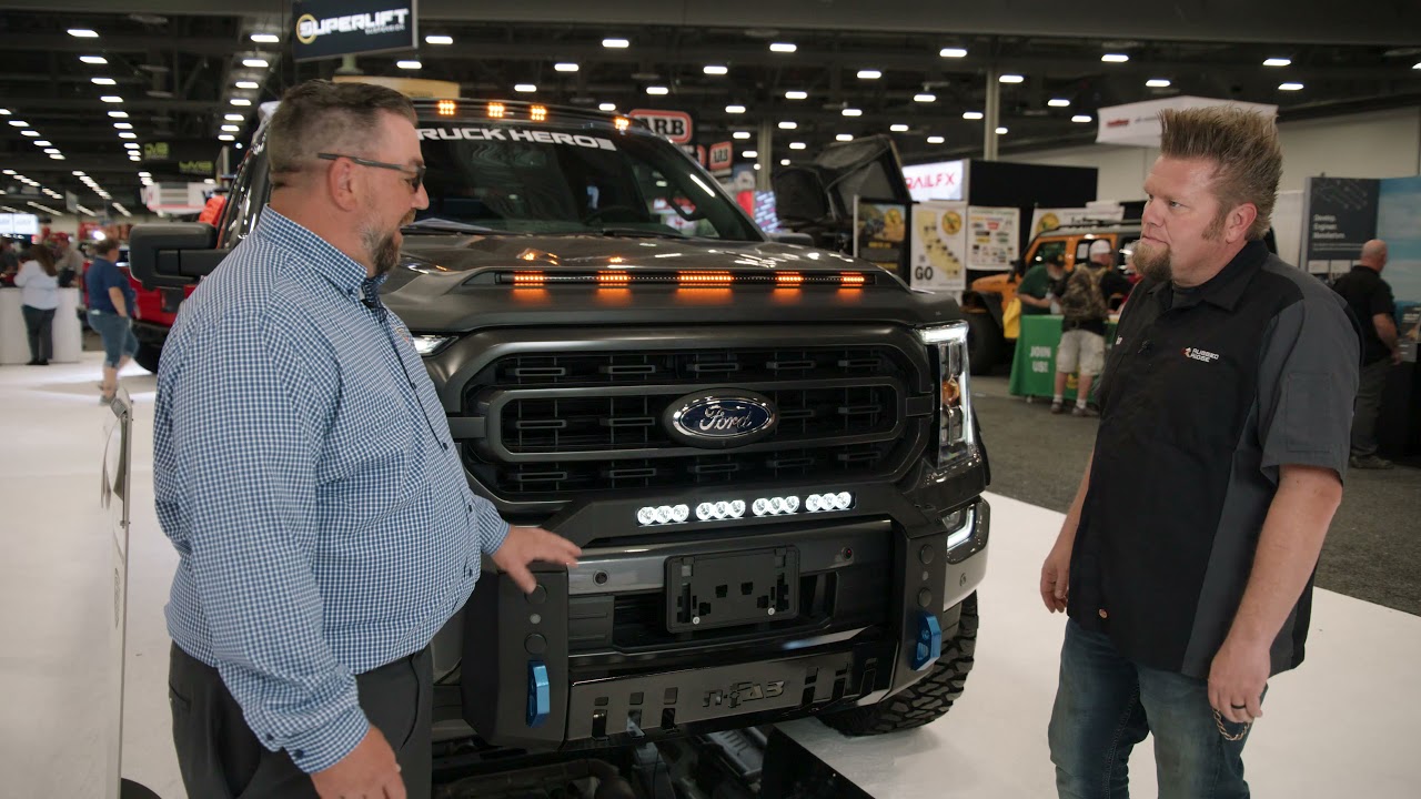 N-FAB Heavy Metal Bull Bar at SEMA 2021