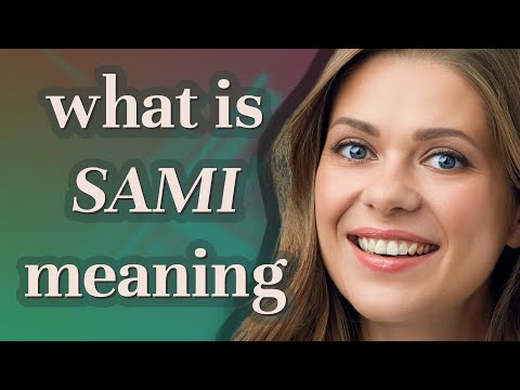 Sami | meaning of Sami