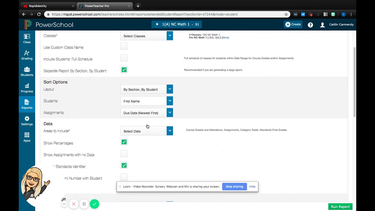 How to Print Progress Reports in PTP