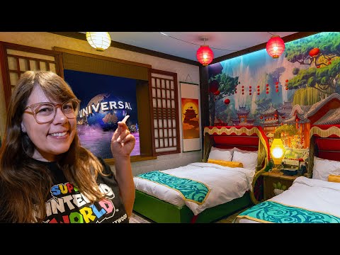 Unbelievable Kung Fu Panda Room at Universal Studios Beijing!