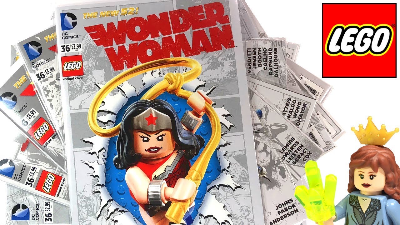 DC Comics LEGO Variant Covers Collection + #ComicsGate