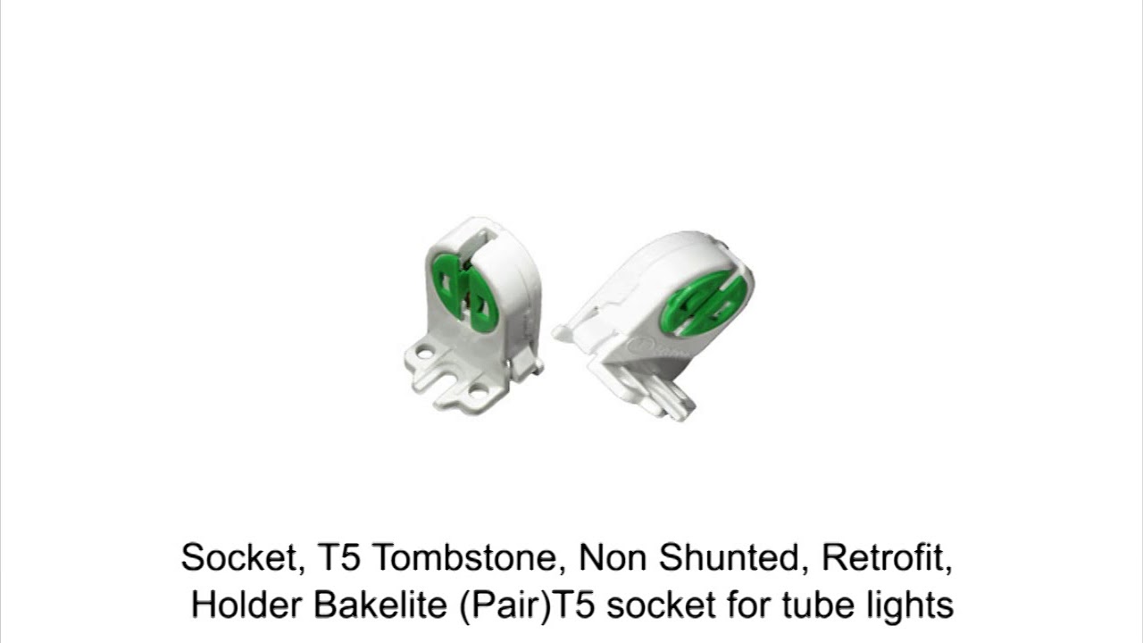 Video review of Rebaydo 2pcs T5 female Socket Tombstone Non Shunted
