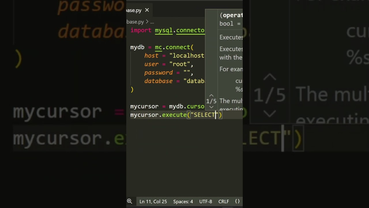 Connect Python to MySQL Database in Seconds! (Beginner Tutorial)
