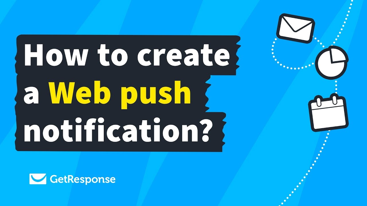 How to create a Web push notification?