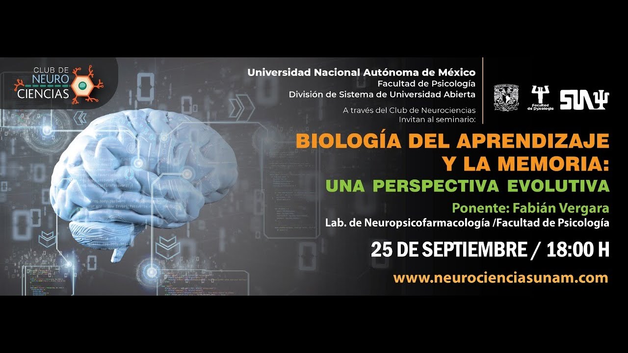 Biología del Aprendizaje y la Memoria: Una perspectiva evolutiva - UNAM