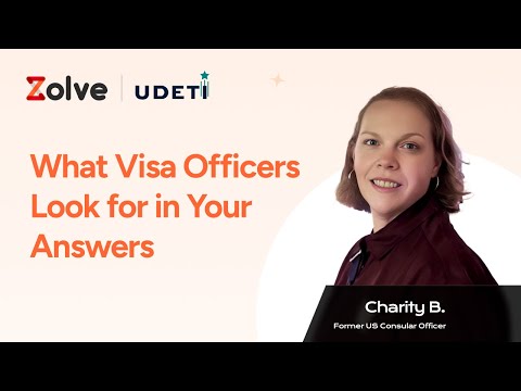 What Visa Officers Really Look for in Your Answers | F1 Visa Interview Answer Tips @udetivisa