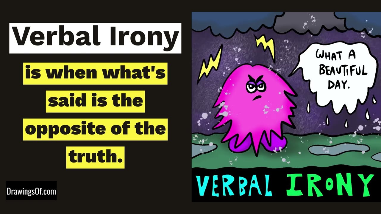 3 Types of Irony, Illustrated and Explained