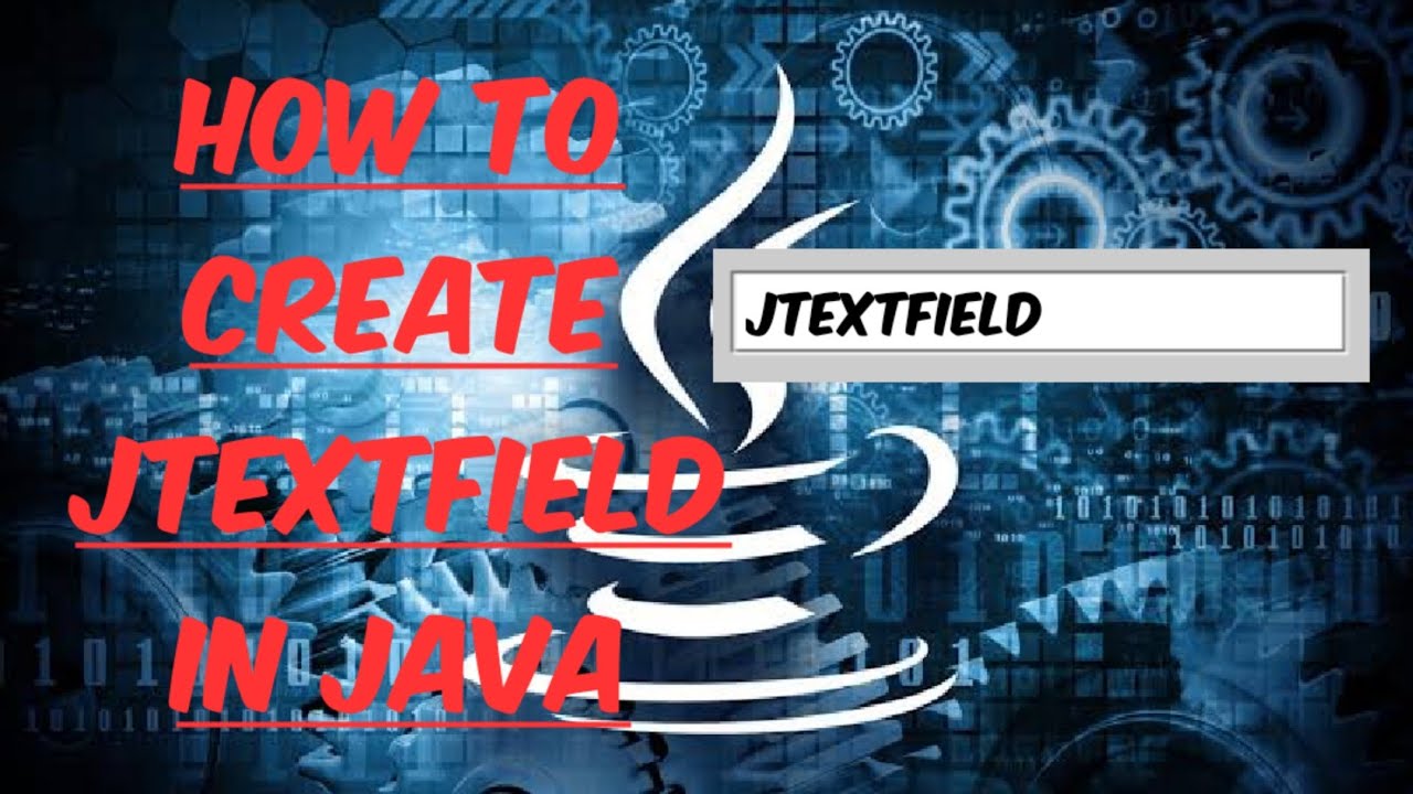 HOW TO CREATE JTextField IN JAVA || IN NETBEANS || JAVA SWING.