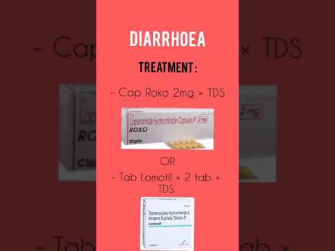Diarrhoea / Loose motion | Allopathic treatment | Best medicines ⚕️⚕️