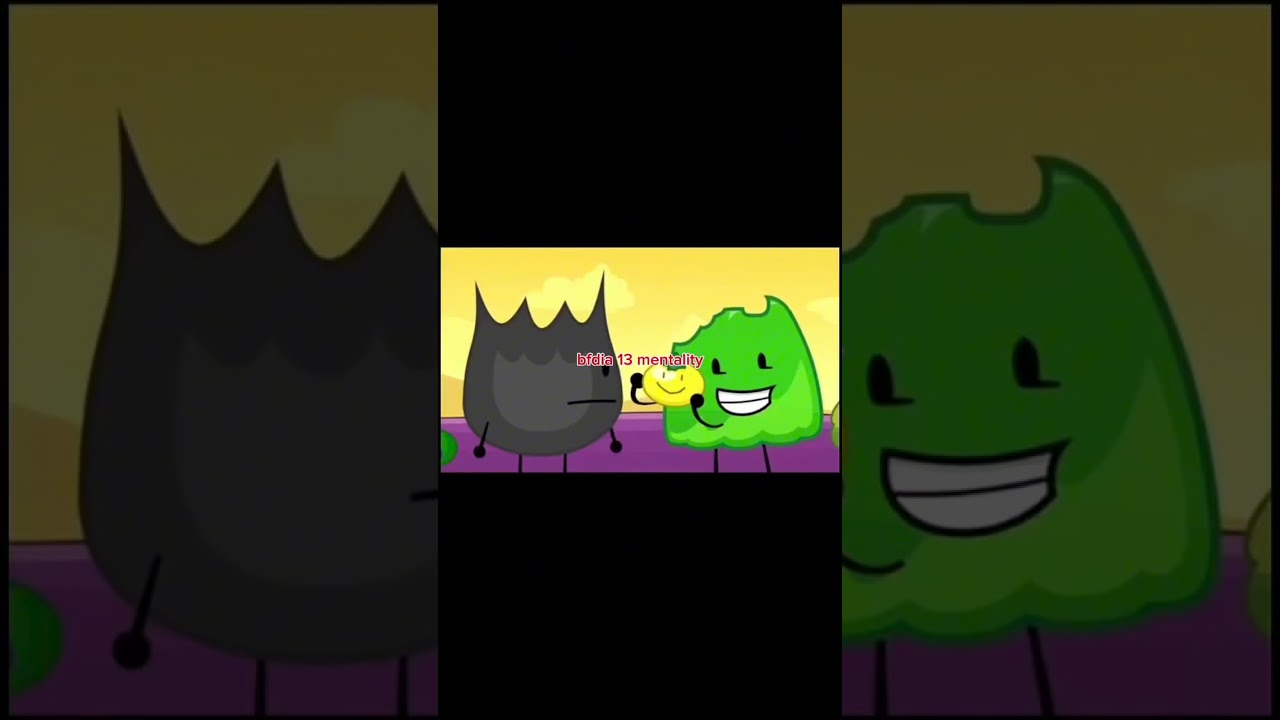 BFDIA 13 mentality #bfdia #bfdi #idfb #bfb #tpot #ruby #needle #needy #freesmart #osc #objectshows