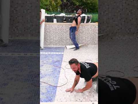 🏊♀️💙🐳 Pool renovations with PVC liner #poolliner #pvc #swimming #pool #diy #waterpool #swimmingpool
