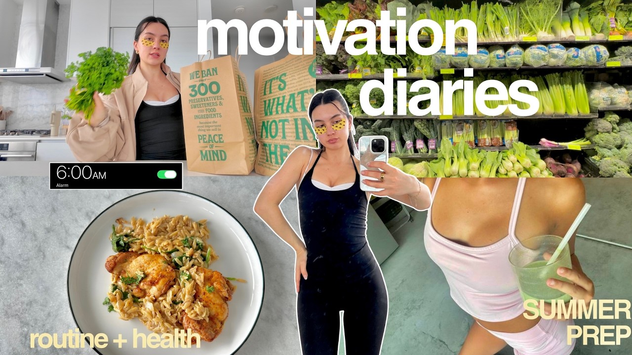 get MOTIVATED BEFORE SUMMER with me✨glowing up from the inside out