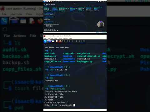 encryption/decryption #python #kalilinuxtools #coding #encryption