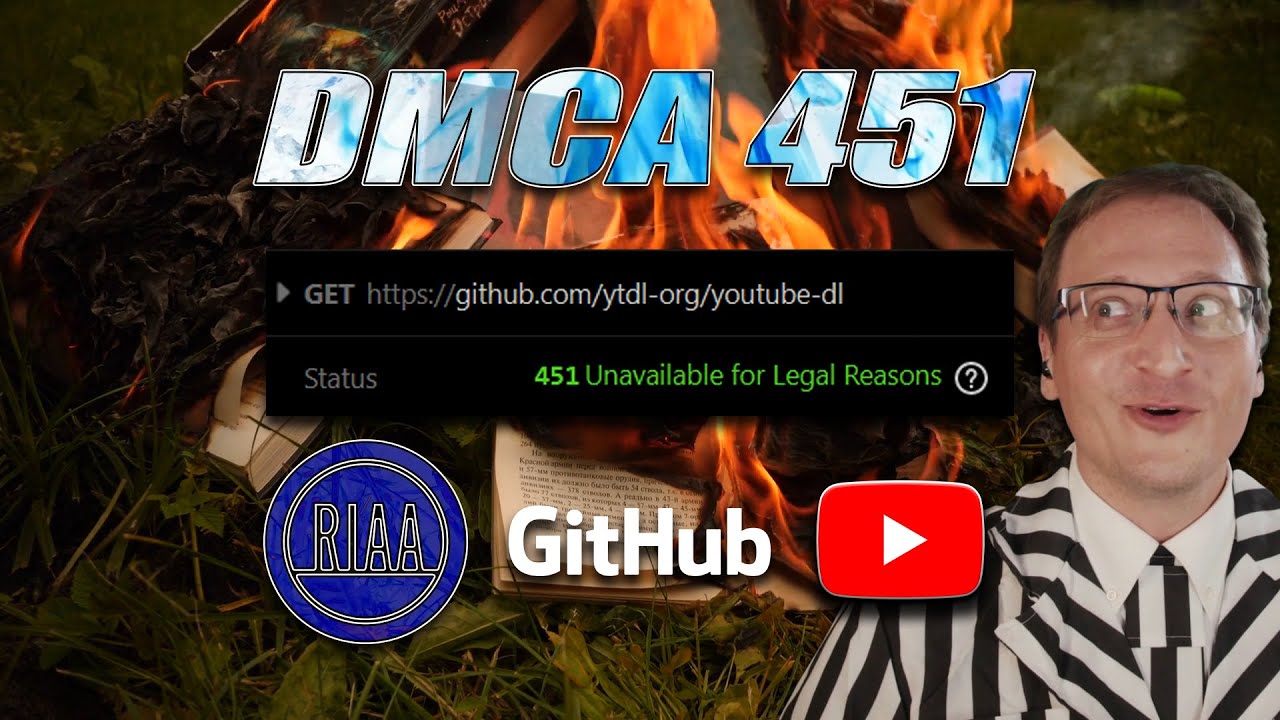 RIAA DMCAs youtube-dl from Github (Lawyer Reacts)