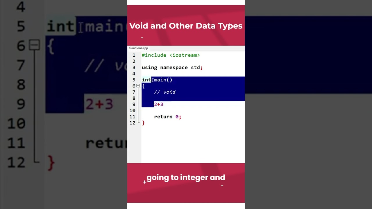 Void Functions #coding #functions #c