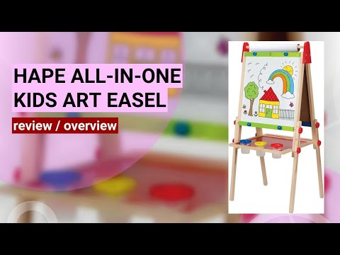 Review of the Award-Winning Hape All-in-One Wooden Kid's Art Easel: A Creative Must-Have!