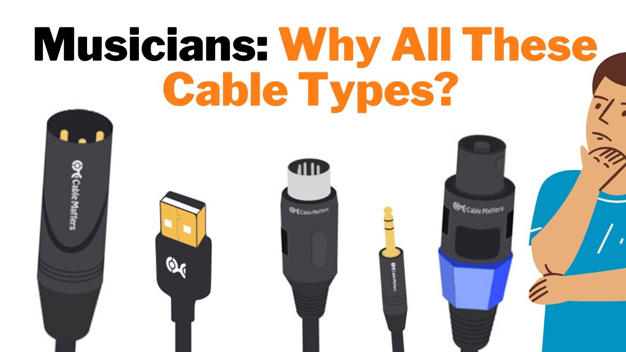 Audio Cable Types Understanding. [Musicians must know]