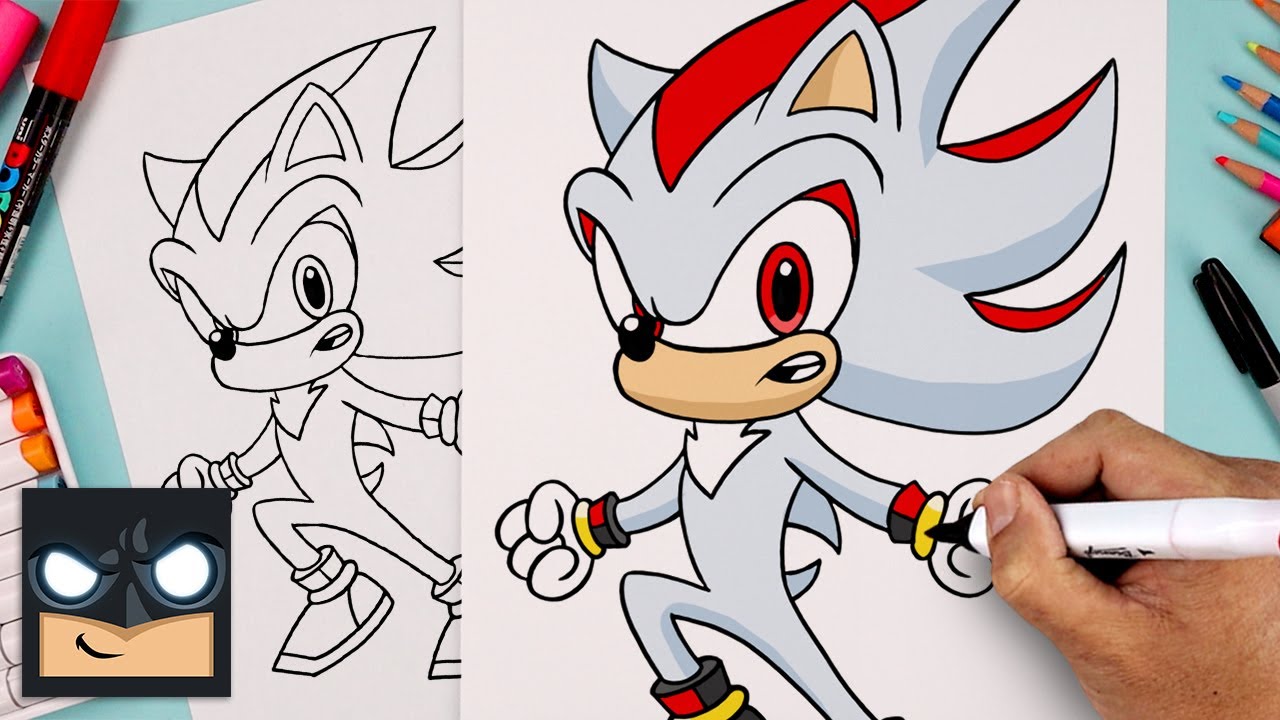How To Draw Hyper Shadow | Sonic the Hedgehog