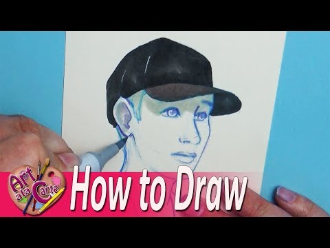 Drawing a Person Wearing Baseball Hats Plus Artist Challenge Entries