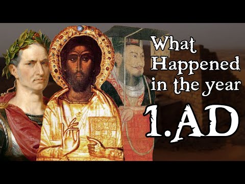 Augustus, Jesus and Wang Mang. What happened in the Year 1 AD? | The history of every year.