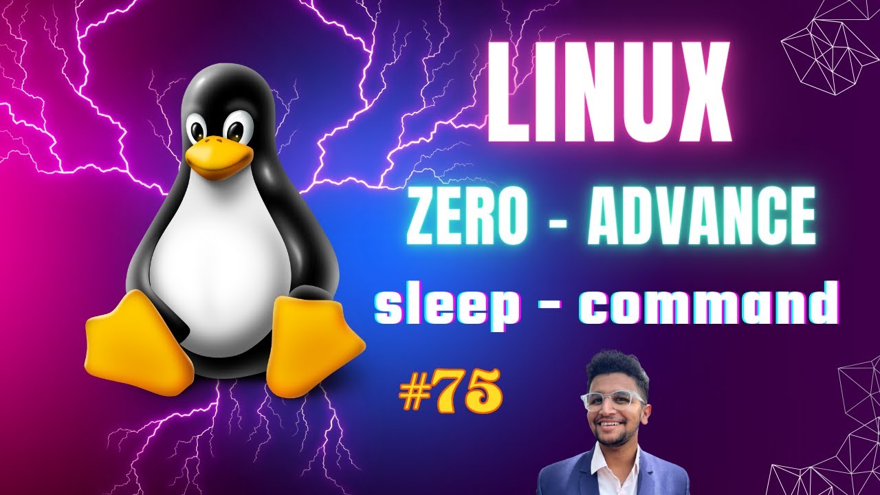 sleep command | Linux ZERO TO ADVANCE | Linux video series 75 #linux #opensource #devops #sysadmin