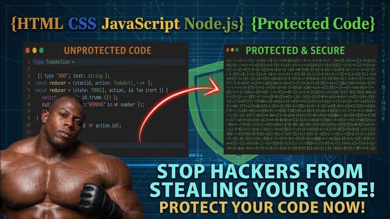 Protect Your Website Code | HTML CSS JavaScript Obfuscation | With 2 Semi Open-source  Libraries