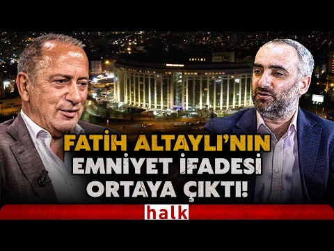 'Cumhurbaşkanına tehdit' suçlamasıyla gözaltına alınan Fatih Altaylı'nın ifadesi ortaya çıktı!