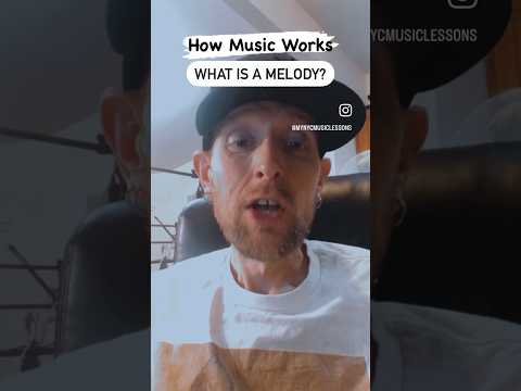 #HowMusicWorks What is a melody? #musictheory #musiclessons #pianolessons