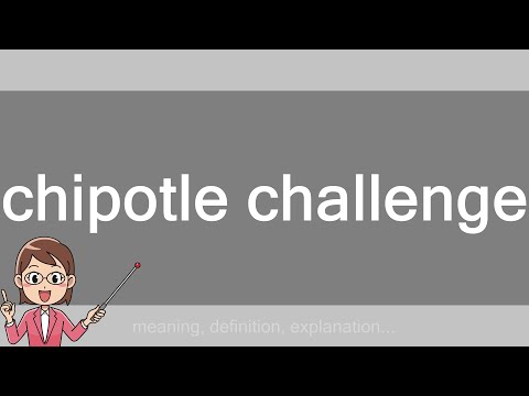 chipotle challenge
