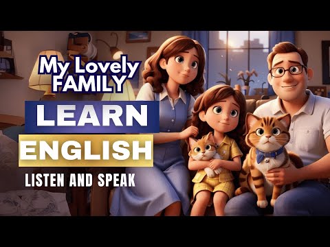My Lovely Family | Boost Your English Skills: Fun Vocabulary Practice & Listening Exercise