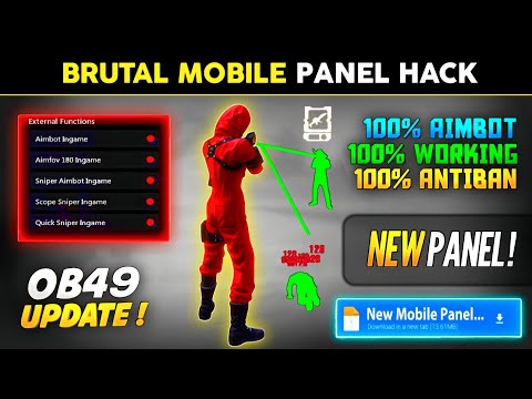 Ob49 Update 🎯 Free Fire Max Panel Injector Hack ✅ Rank Working Auto Headshot Panel Injector