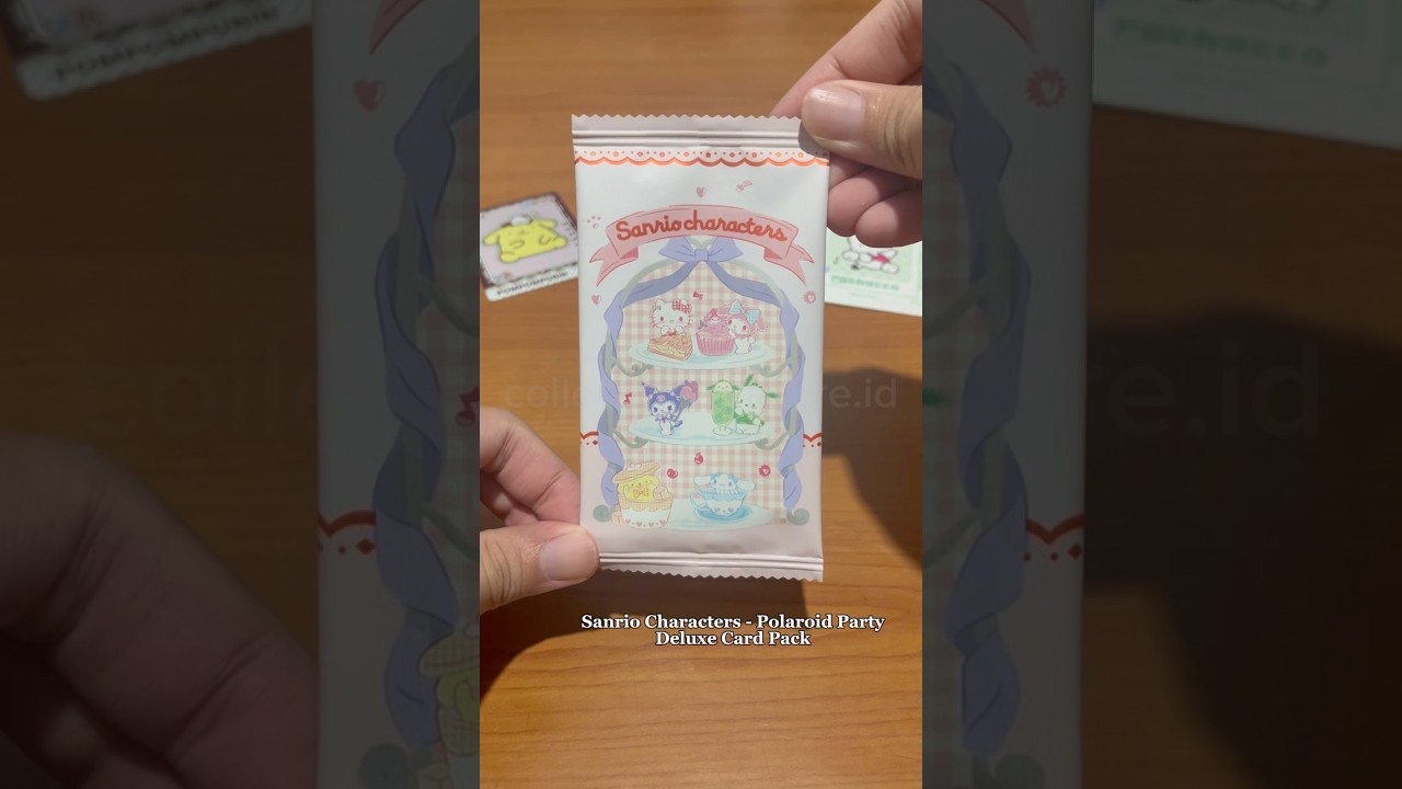 YEAAYYY!! Buka ​⁠​⁠Sanrio Characters Polaroid Party Deluxe Card Pack!!🎊 #collectorstreasureid