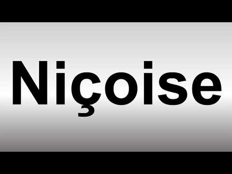 How to Pronounce Nicoise