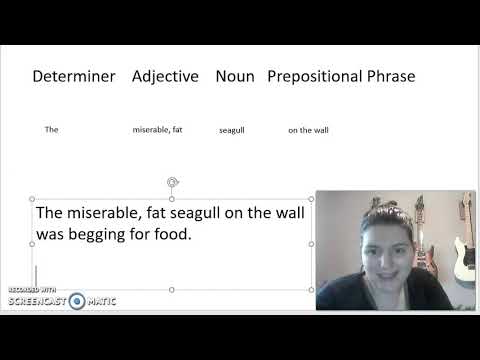 A brief overview of expanded noun phrases