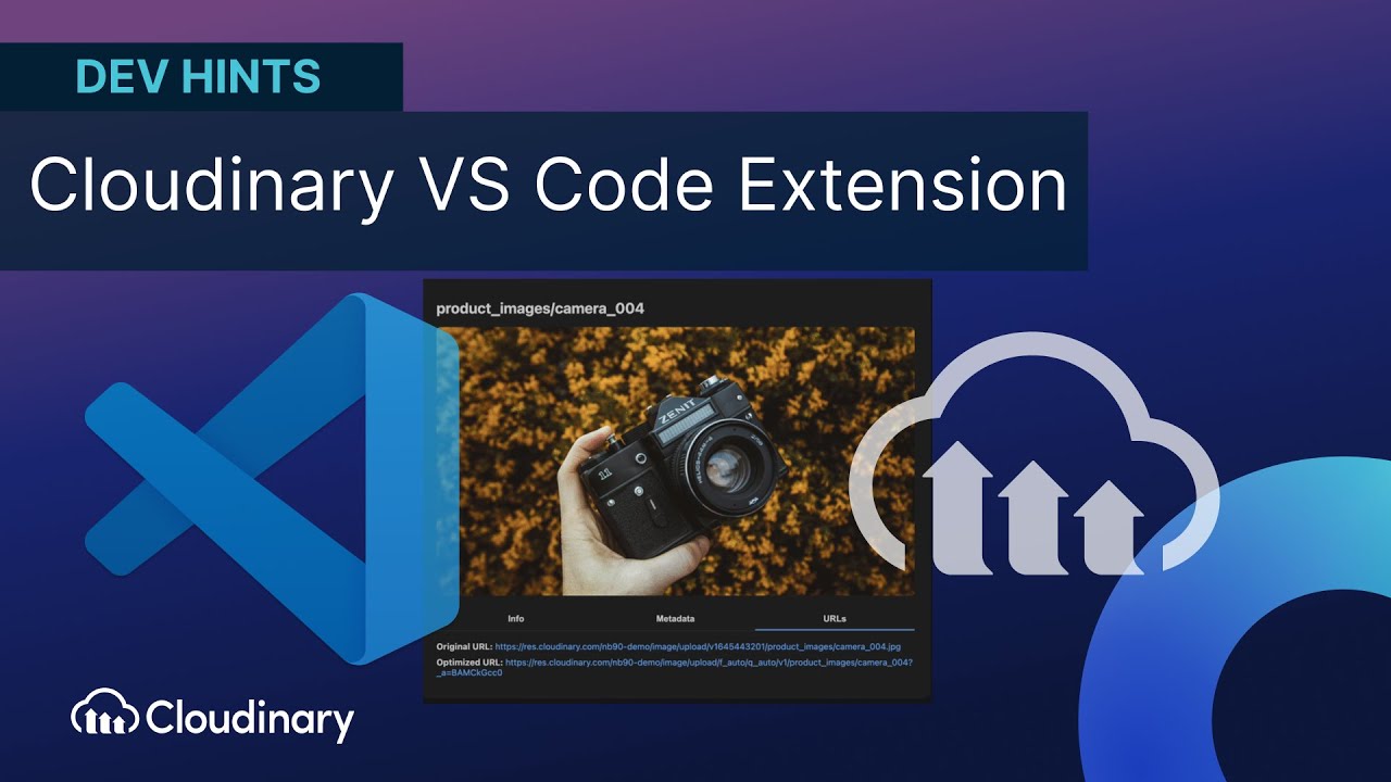 Introducing the Cloudinary VS Code Extension