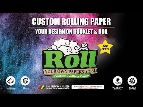 Custom Rolling Paper - FREE SAMPLE PACK (Try before you buy!)