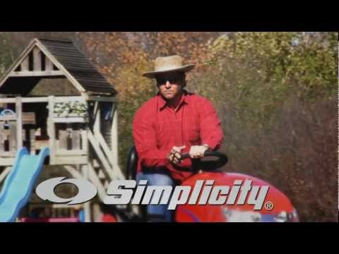 Mike Karegeannes Owns a Simplicity Regent Lawn Tractor