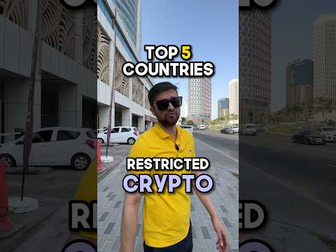 Top 5 countries where crypto is restricted. #sulemankazim #btc #crypto #investing #bitcoin