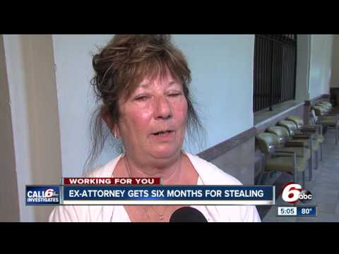 Ex-attorney gets six months for stealing from clients