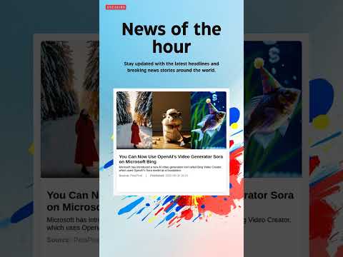 Breaking News: You Can Now Use OpenAI's Video Generator Sora on Microsoft Bing #Microsoft