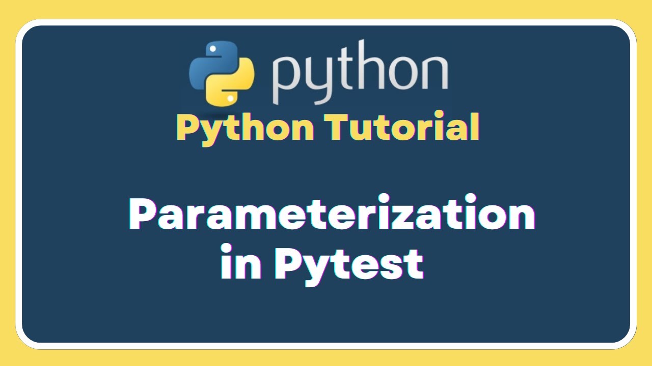 Part 11 | Selenium With Python Tutorial | Parameterizing test in Pytest with multiple data sets