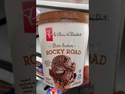 #presidentschoice #icecream #shoppersdrugmart #rockyroad