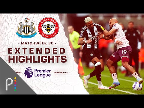Newcastle United v. Brentford | PREMIER LEAGUE HIGHLIGHTS | 4/2/2025 | NBC Sports